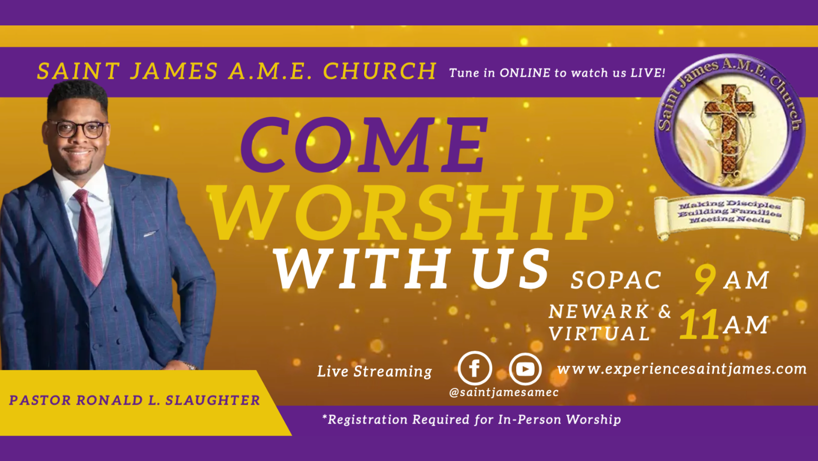 Home - Saint James A.M.E. Church